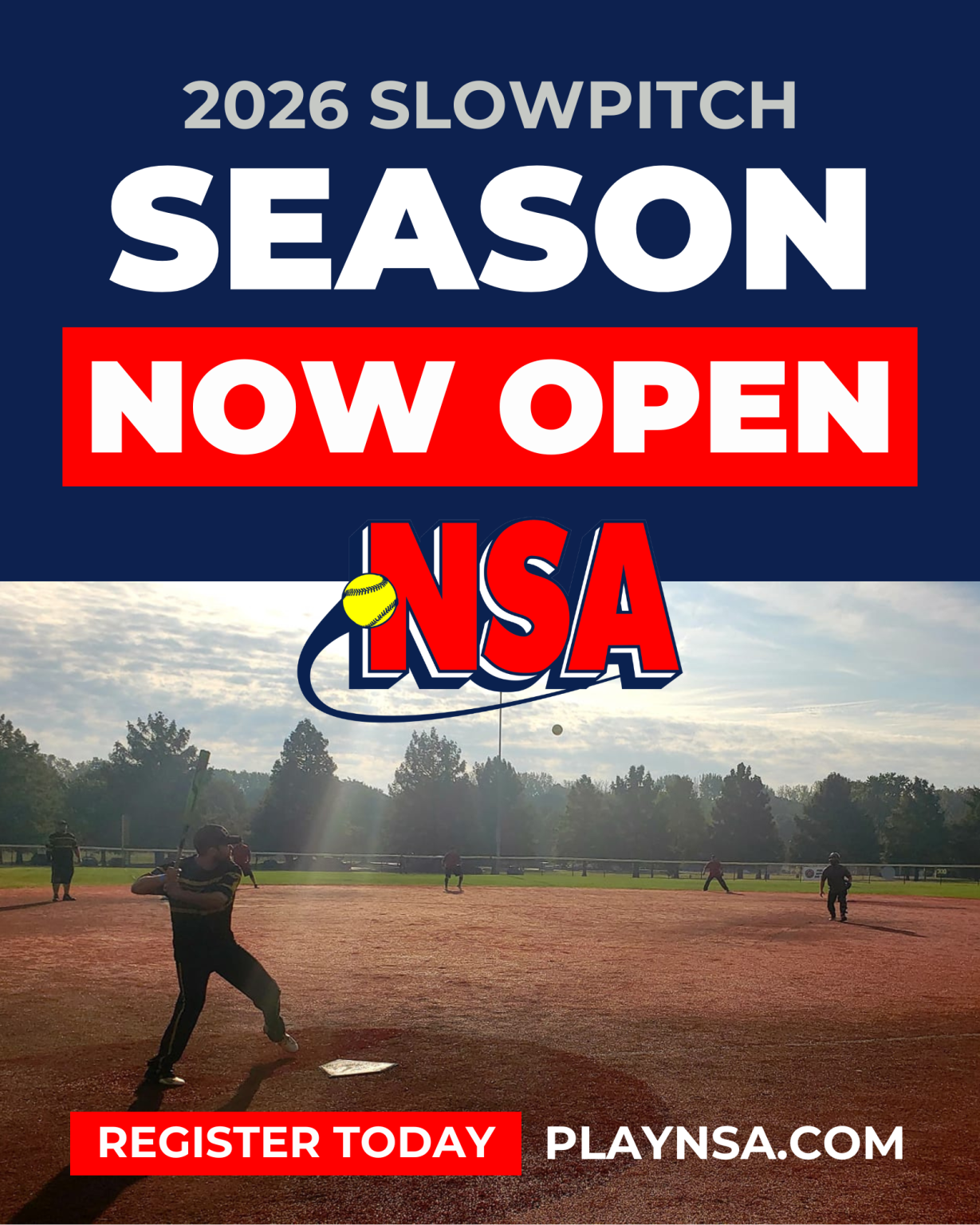 2026 Slowpitch Season is NOW OPEN! – National Softball Association